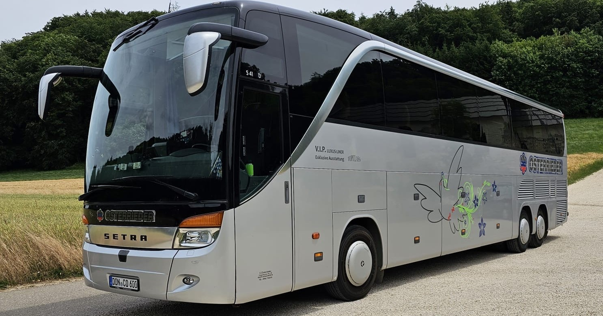 Luxus-Reisebus Typ Setra S 417 HDH - Osterrieder Reisen